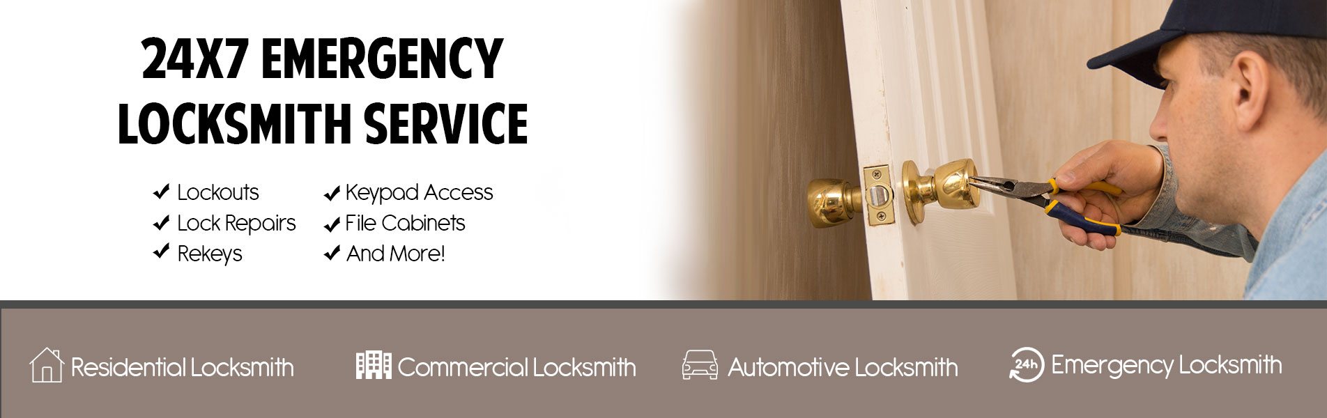 Residential Locksmith Banner